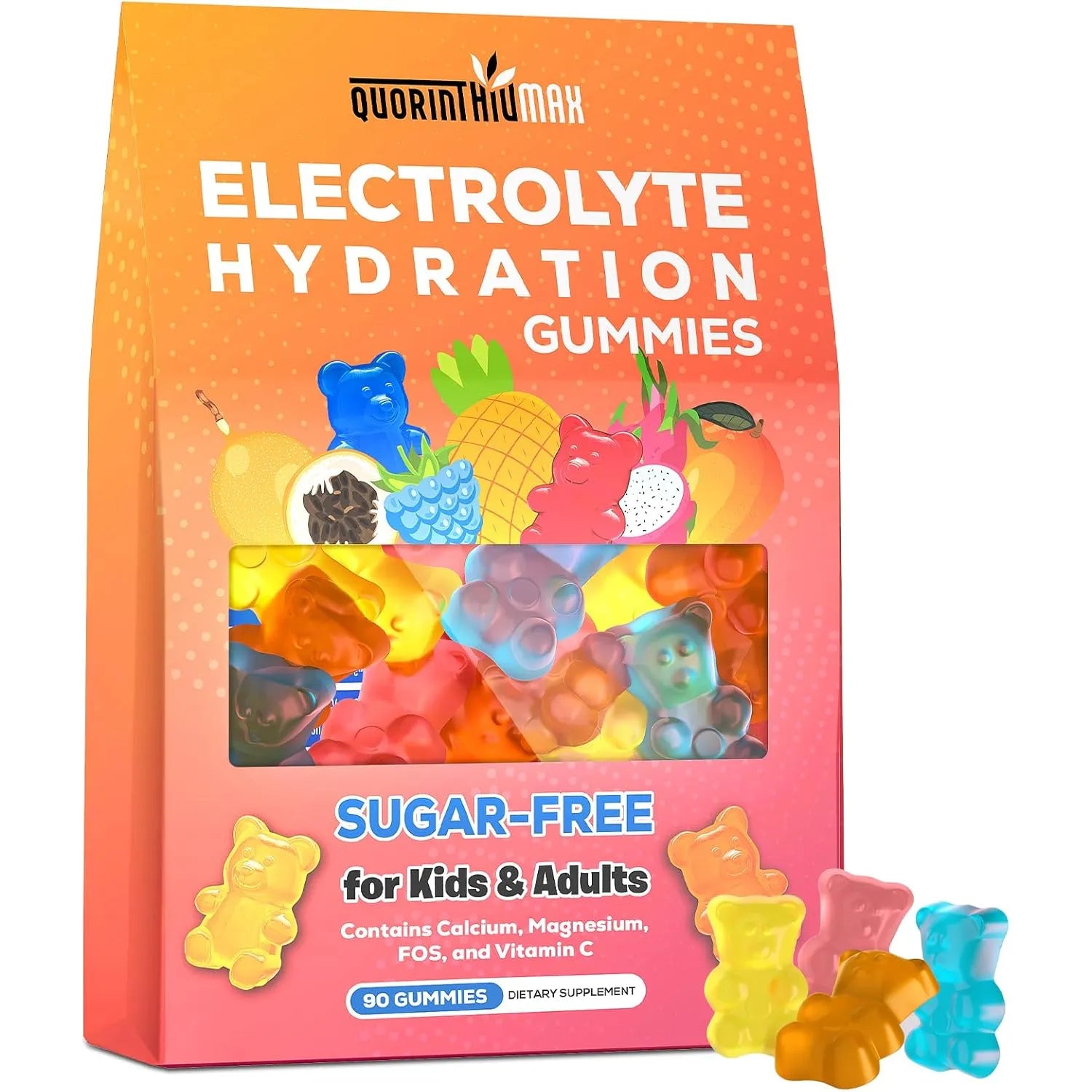 Gomitas Energéticas Hidratantes Con Electrolitos Calcio Y Vitamina C P