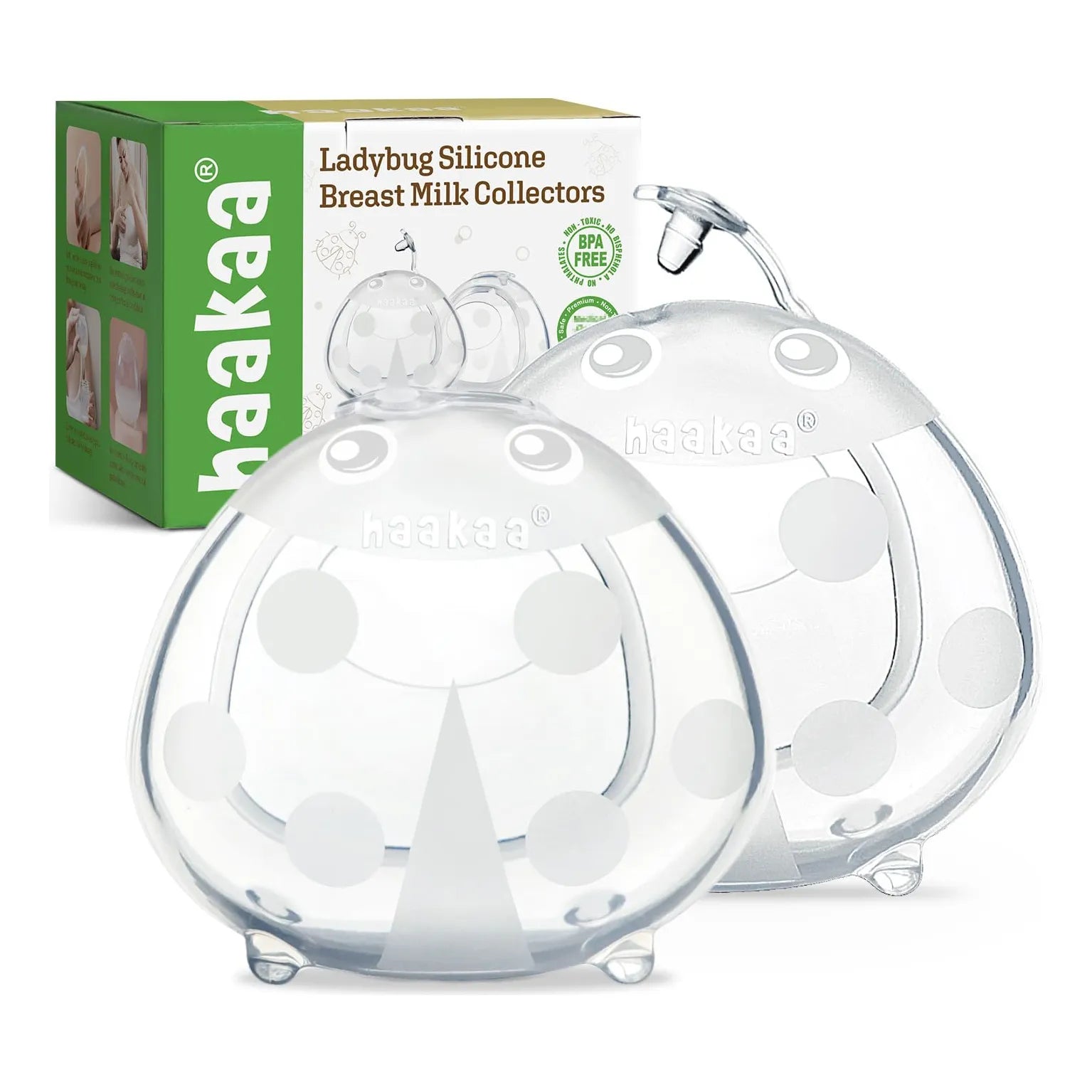 Colector Leche Materna Mariquita 70 Ml 2 Unidades Haakaa Lactancia – almacenspeedway