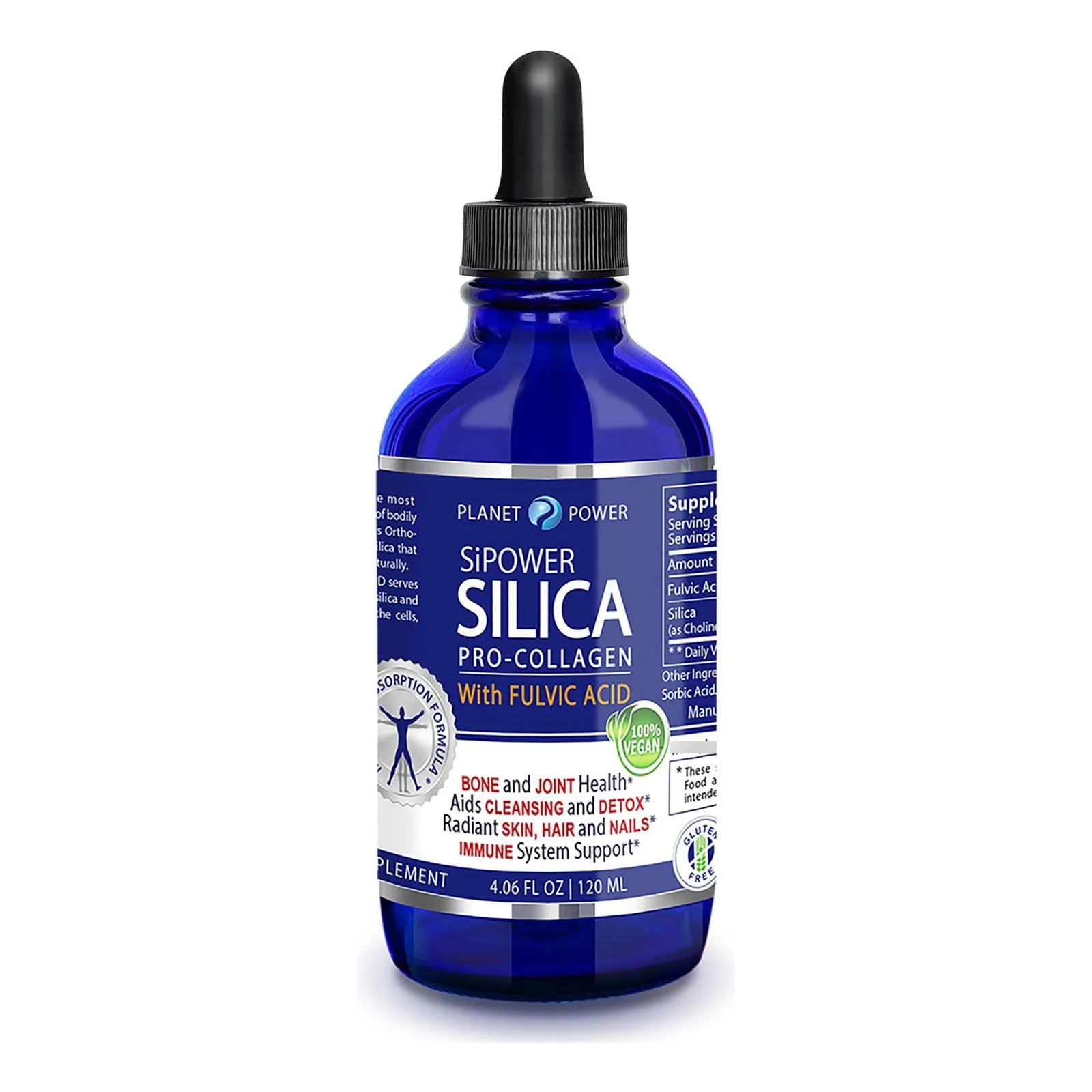 Botella De Vidrio Colágeno Ácido Fúlvico 120ml Sistema Inmunológico Si – almacenspeedway