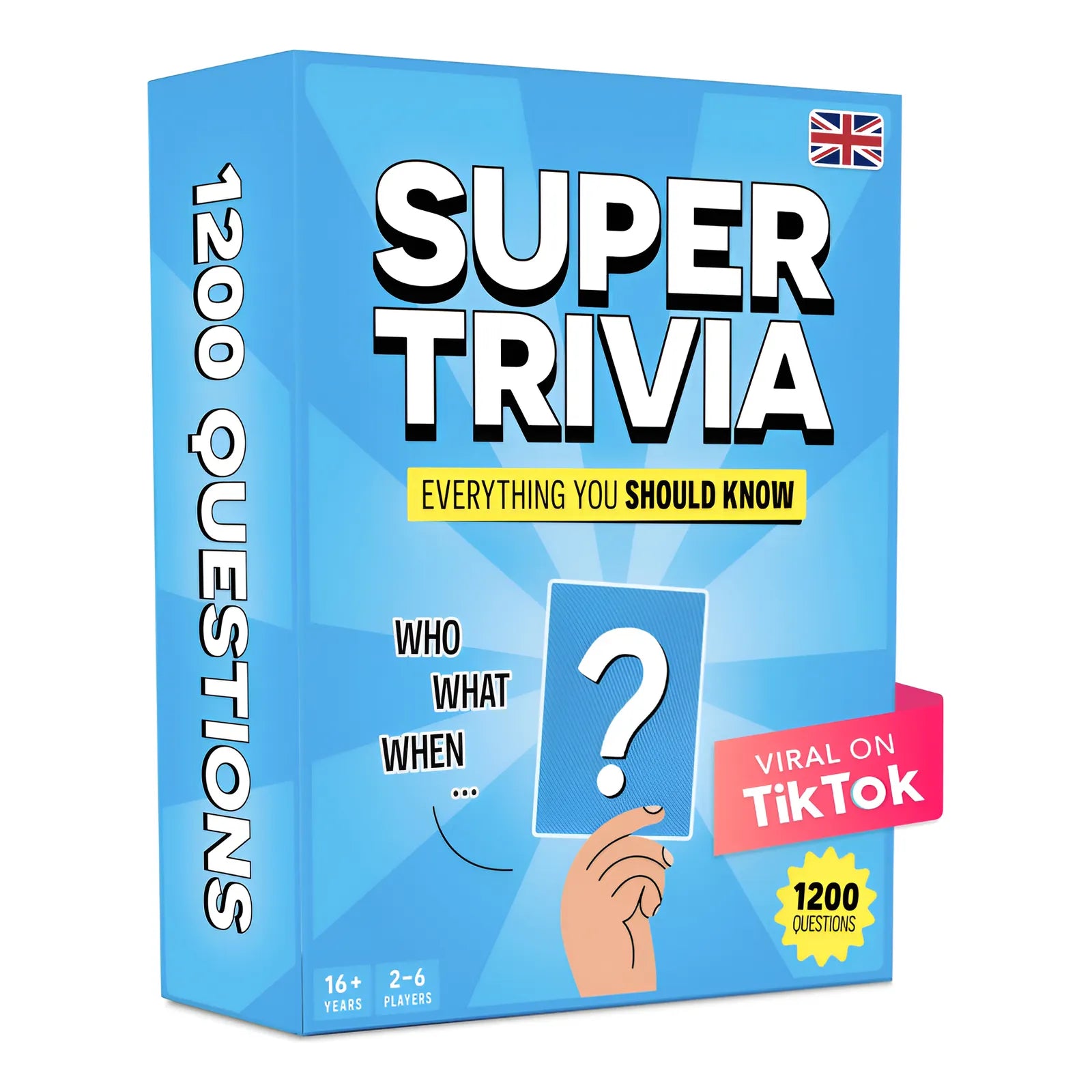 Super Trivia Juego Para Adultos Con 1200 Preguntas Juego De Mesa Famil ...