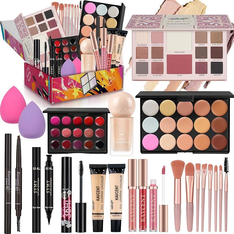 Kit De Maquillaje Completo Para Adolescentes Kavcent Set De Regalo Con ...
