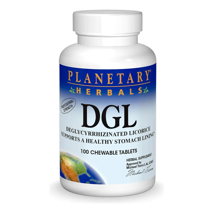 Planetary Herbals Tabletas De Regaliz Dgl 100 Unidades Para Salud Dige ...