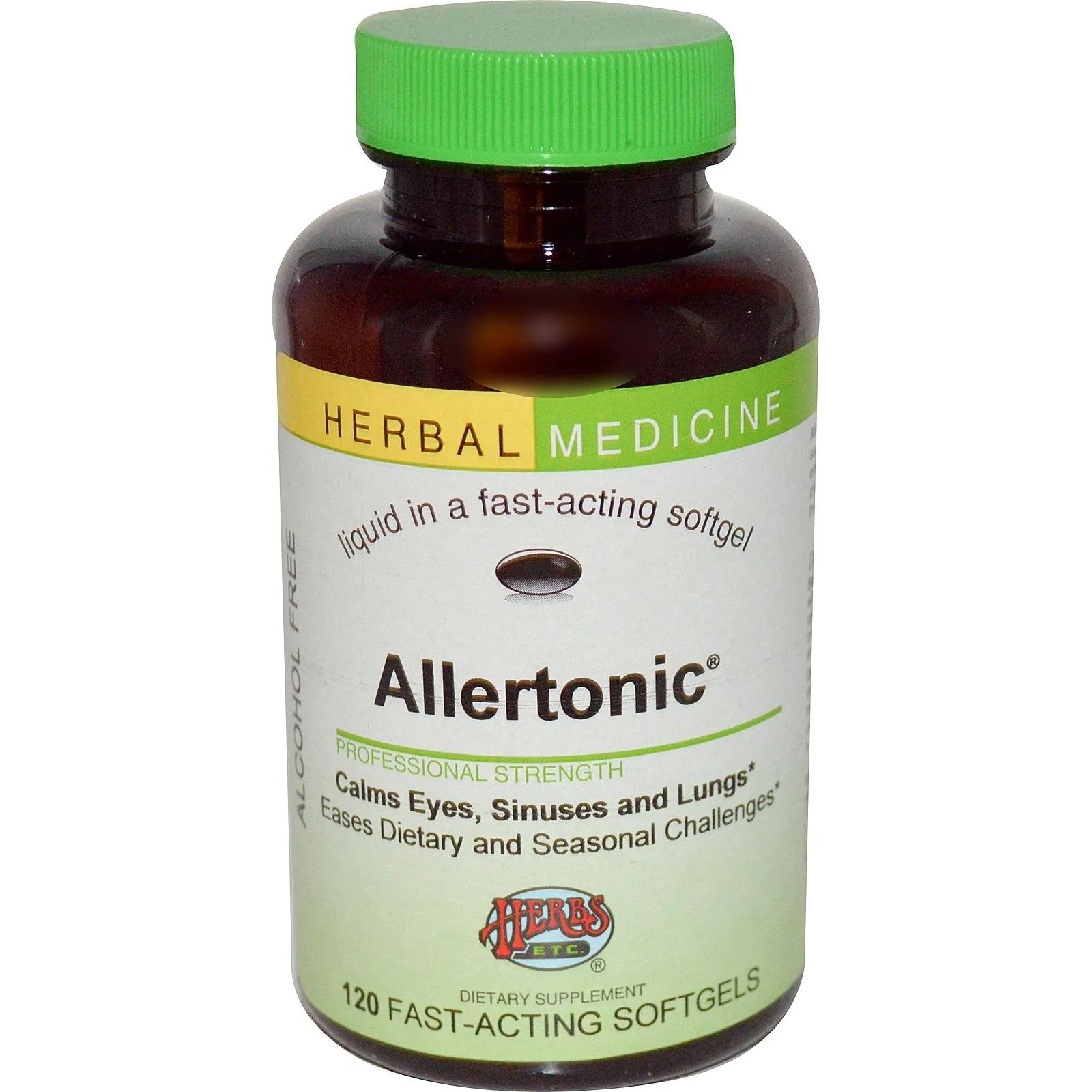 Allertonic Mezcla De Hierbas Apoyo Respiratorio 120 Cápsulas Blandas ...