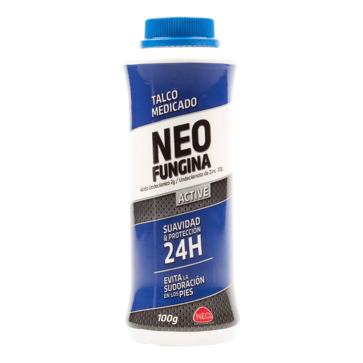 Talco Neo Fungina Antifúngico 100g Alivia y Protege Pies y Piel ...