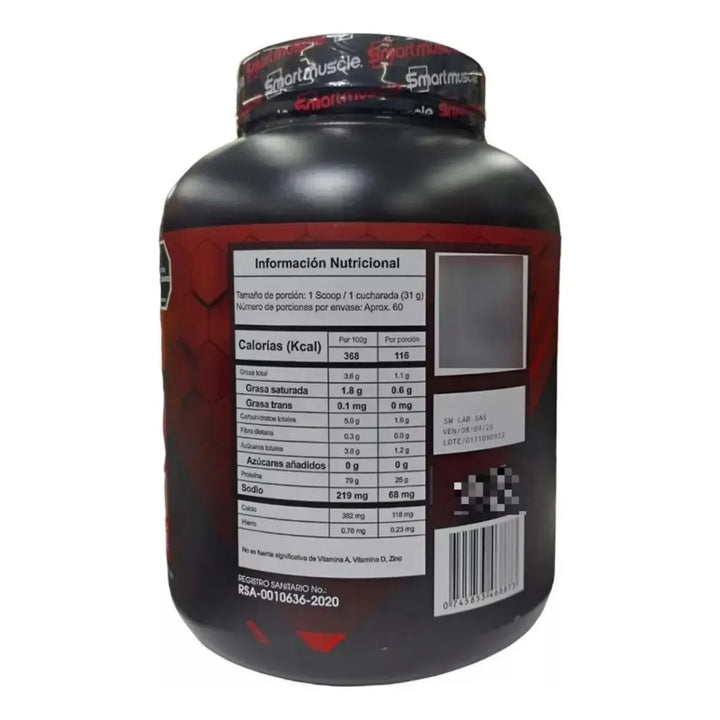 Proteina Whey Smart Muscle Proton Whey 1 81 Kg 60 Porciones Summer Van ...