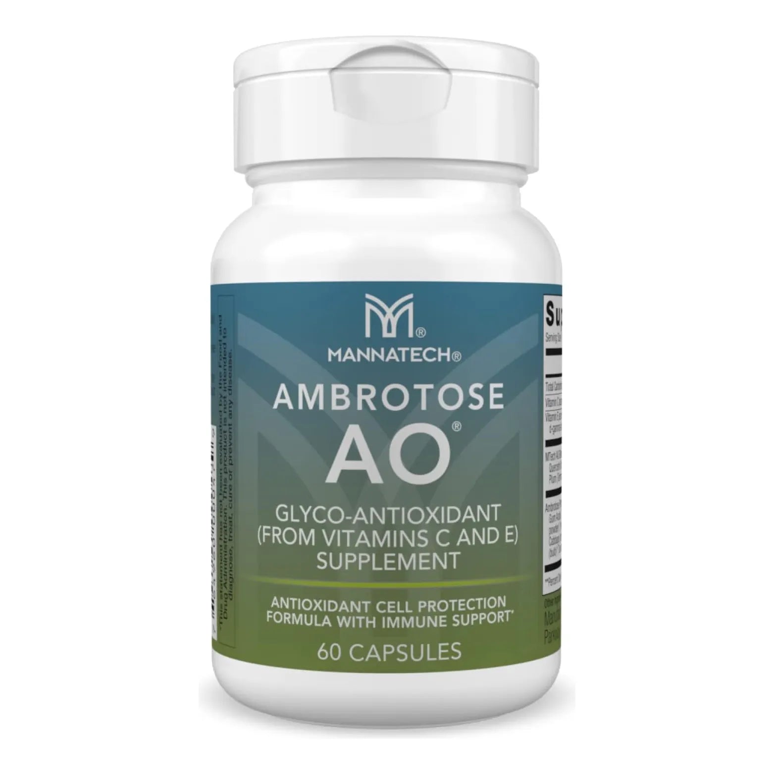 Capsulas Ambrotose Ao 60 Unidades Vitamina C Y E Antioxidante ...