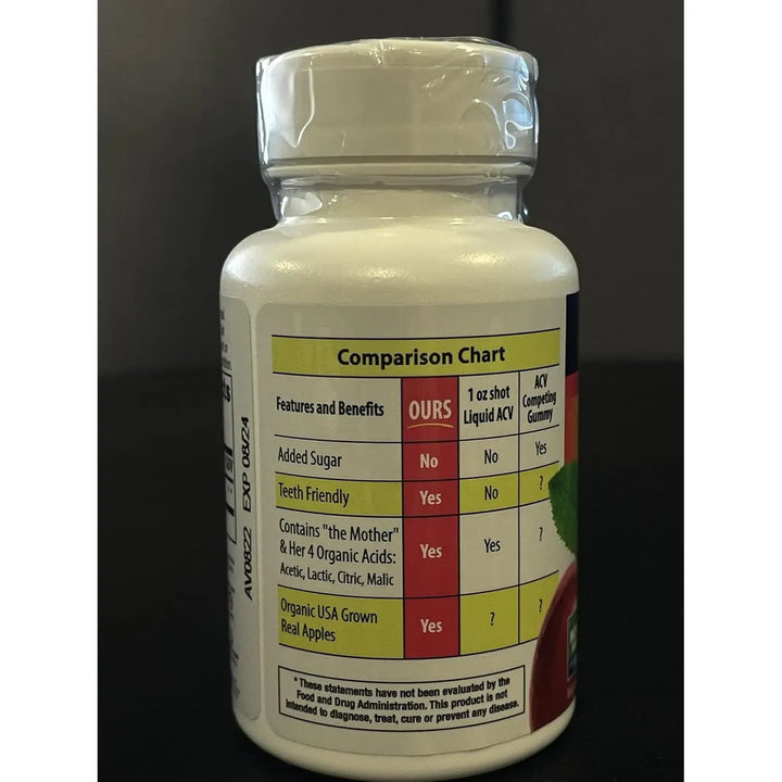 Vinagre De Sidra De Manzana Enzymedica Para Peso Saludable Y Apoyo Dig ...