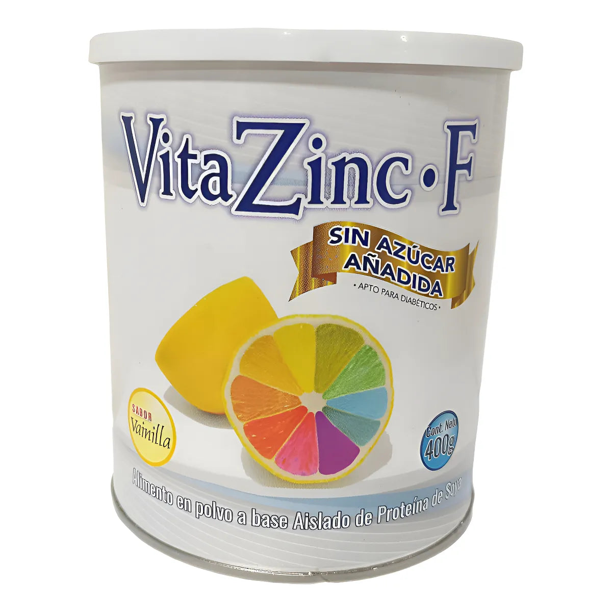 Vitazinc F Diabeticos Suplemento Nutricional Vainilla 400g Libre De Az ...