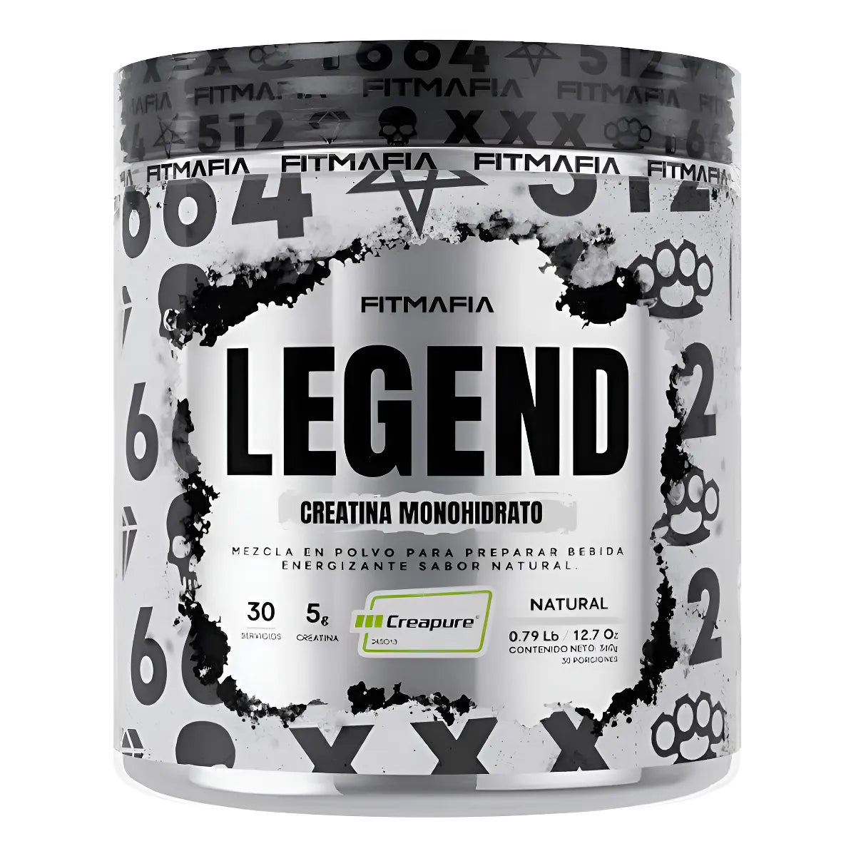 Creatina Proscience Legend Creapure Sabor Natural 360g 30 Servicios Mo ...