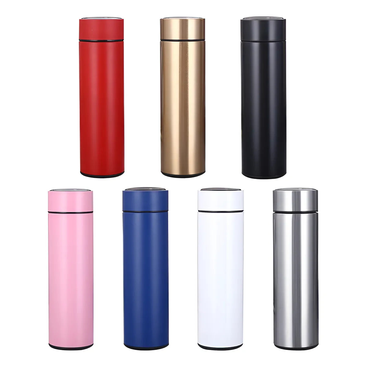 Termo Acero 500ml Digital Sensor Temperatura Acero Inoxidable Colores ...