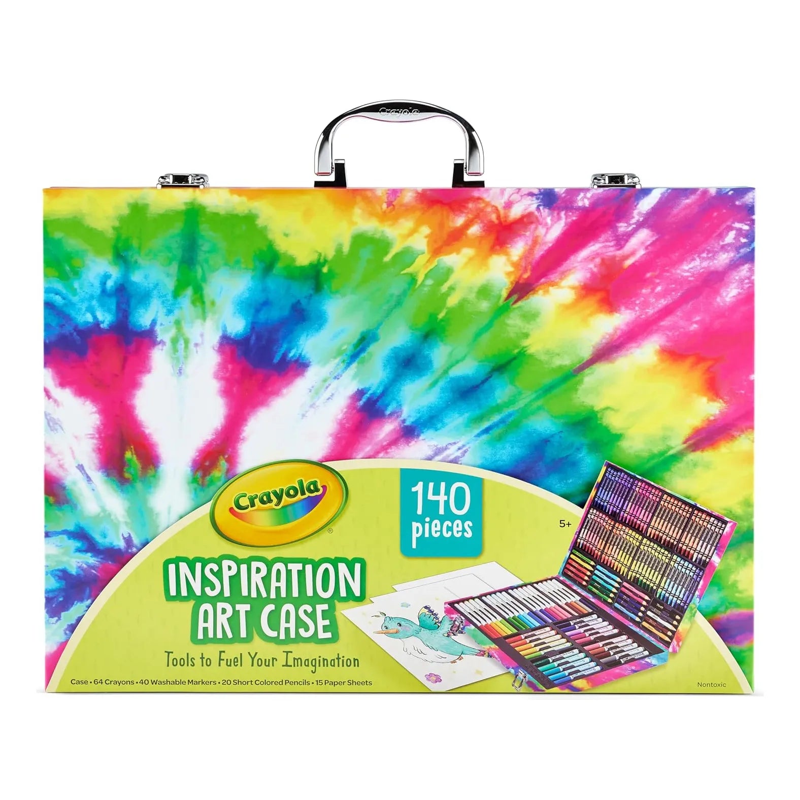 Set De Crayolas Artisticas Crayola Inspiration 140 Piezas Estuche Rosa ...