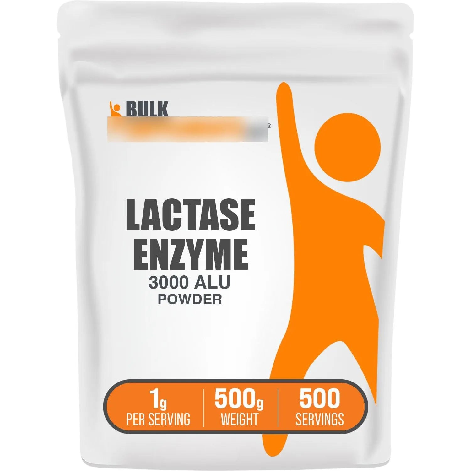 Lactase Enzyme 3000 ALU Polvo Digestivo Suplemento Sin Gluten 500g ...