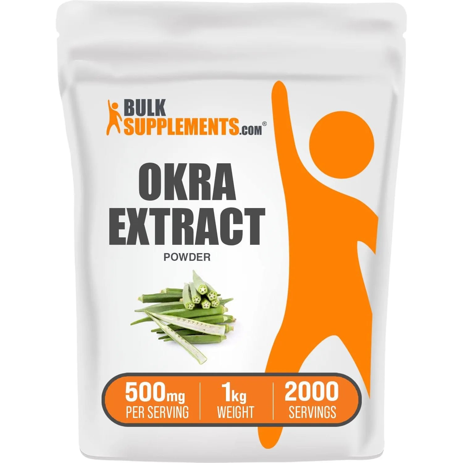 Polvo Extracto Okra Natural Digestión 1 Kilo Suplemento Movimiento Int ...