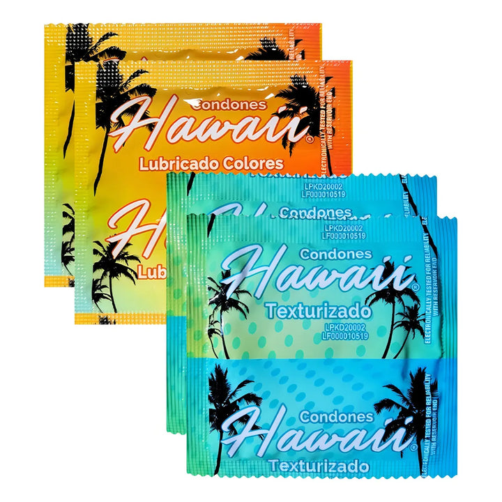 Condones Hawaii X36 Unidad Saborizados Ultradelgados y Lubricados ...