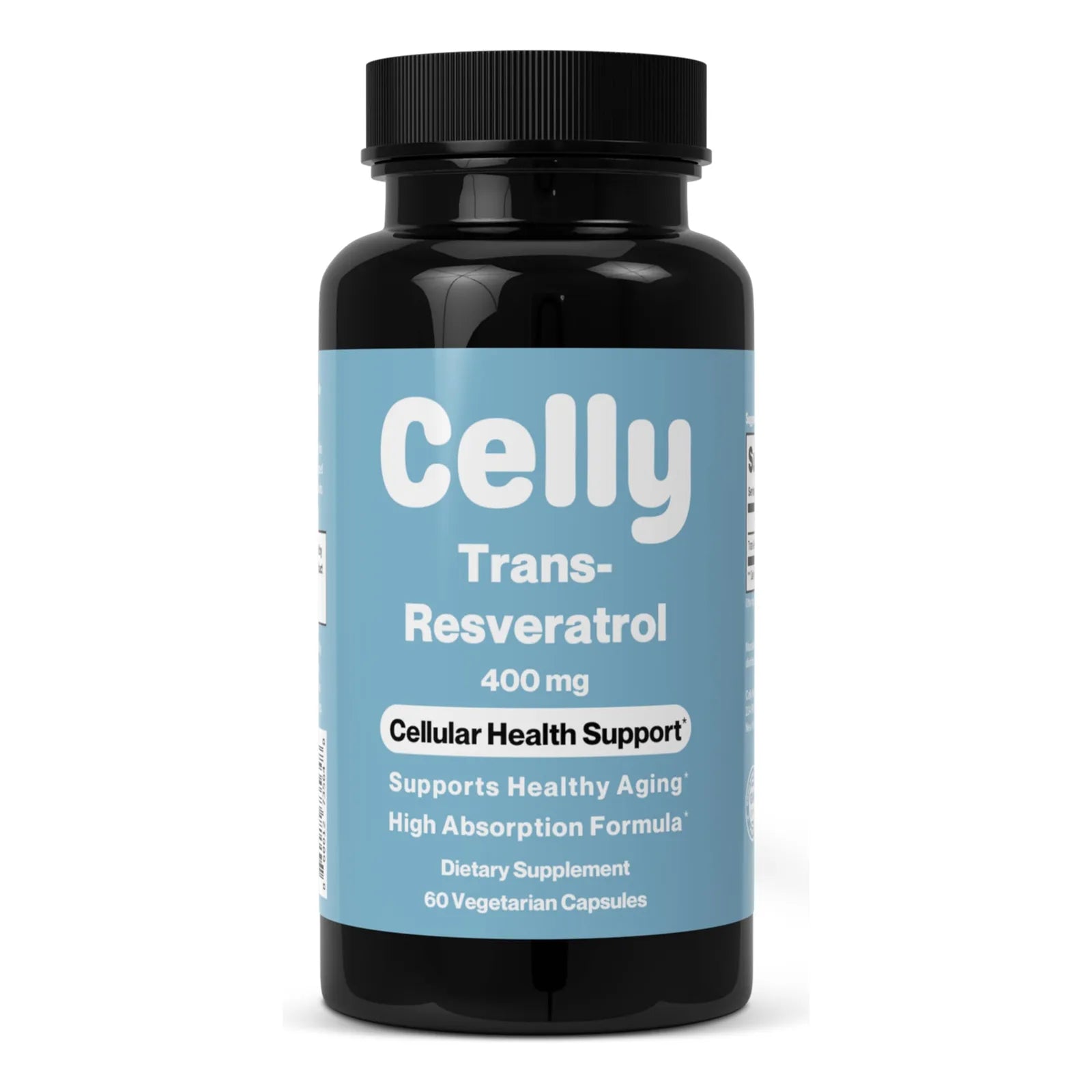 Trans Resveratrol 400mg Suplemento Longevidad Salud Celular Alta Absor ...