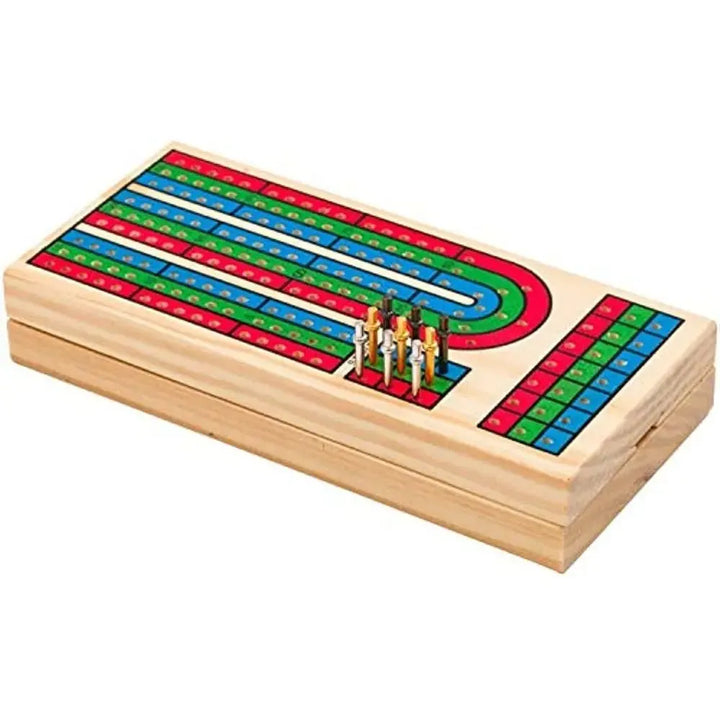 Juego De Mesa Cribbage De Madera Regal Games Con Clavijas De Metal Par ...
