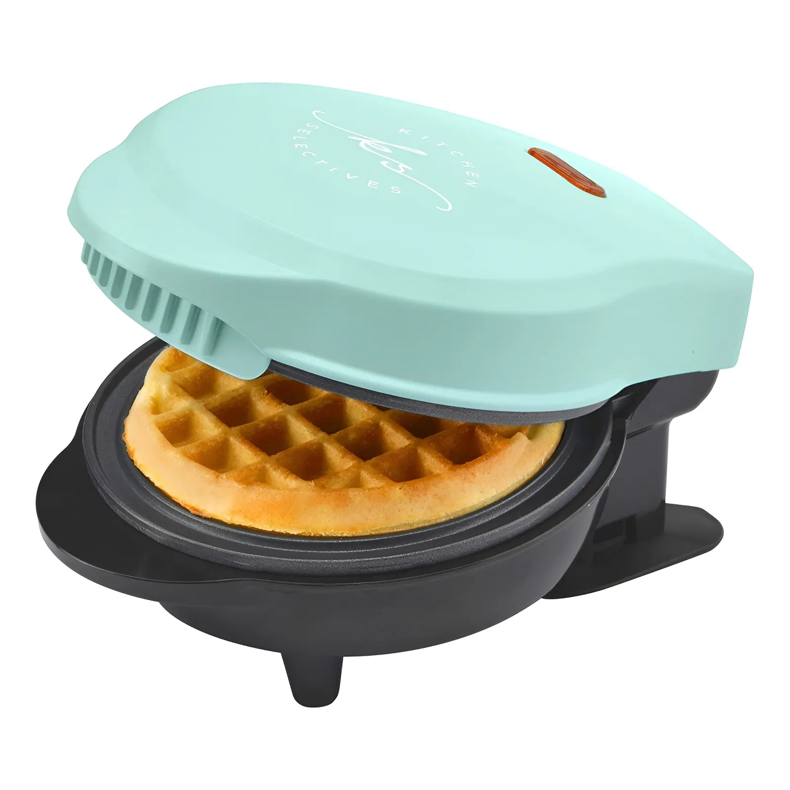 Mini Waflera Kitchen Selectives Revestimiento Antiadherente 4 Waffles ...