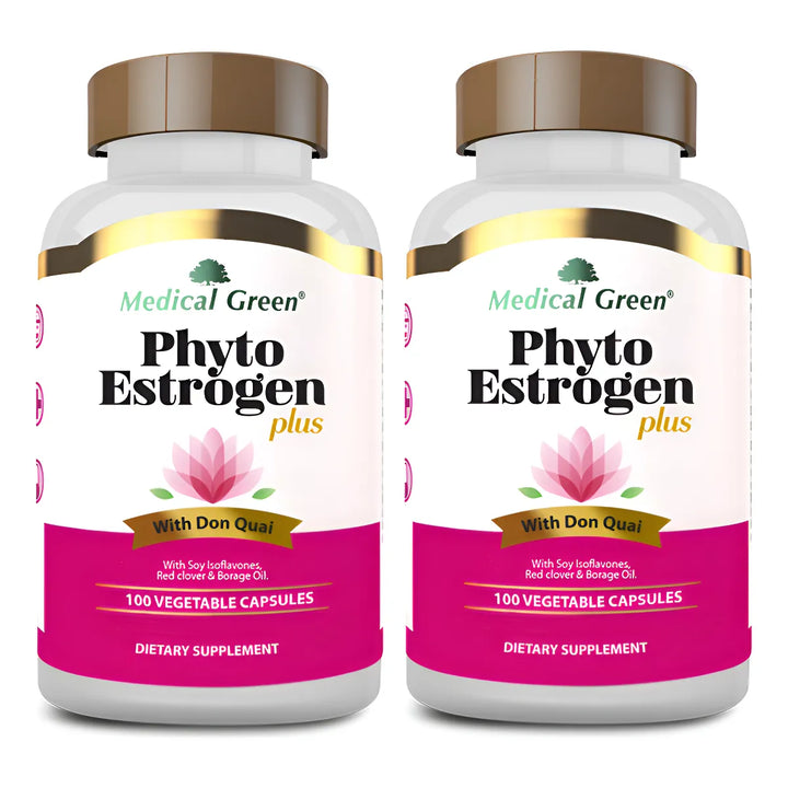 Phyto Estrogen Plus Isoflavonas De Soya 200 Capsulas Vegetales Supleme ...