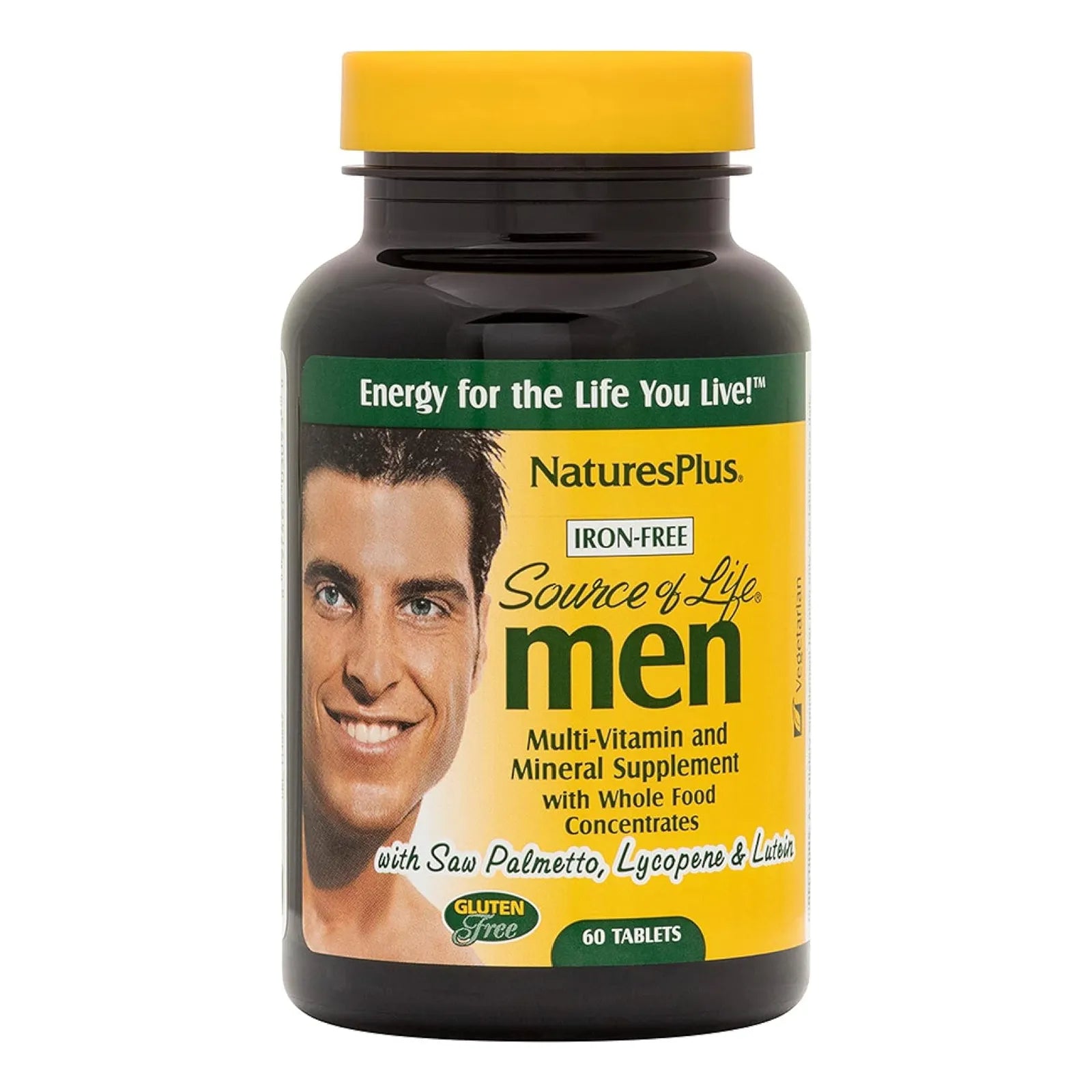 Multivitaminico Masculino Natures Plus Source Of Life 60 Tabletas Ener ...