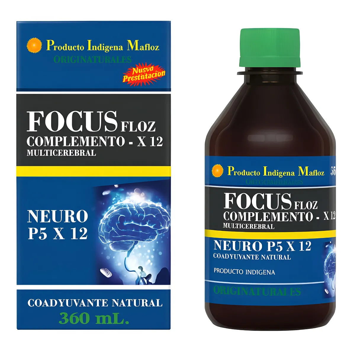 Focus Floz X 360 Ml Mafloz Suplemento Liquido Concentracion Energia ...