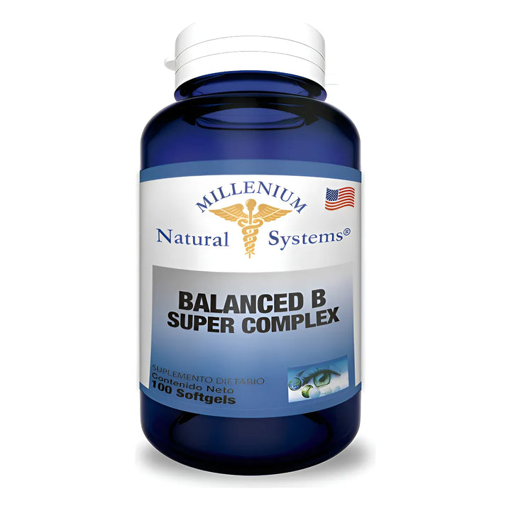 Complejo B Complex 100 American Balanced B Super Complex Millenium Nat ...