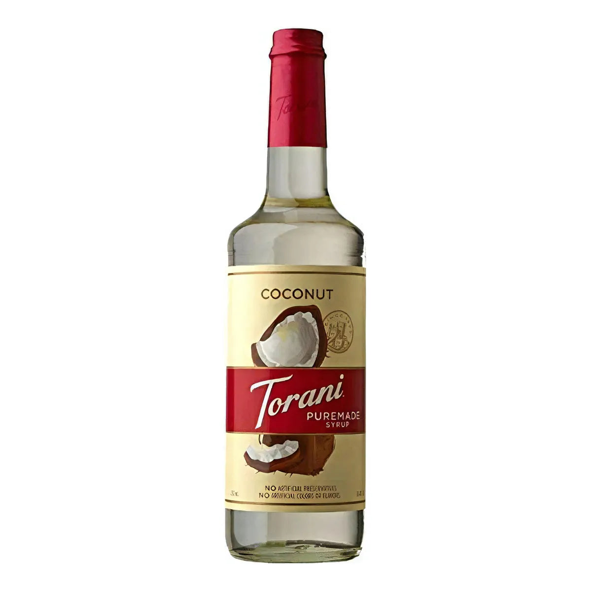 Torani Puremade Jarabe De Coco Natural Sin OMG En Botella De Vidrio ...