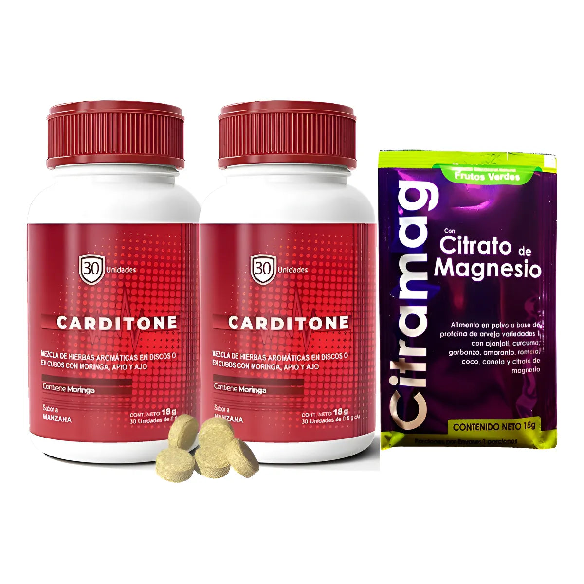 Carditone Vimvital Suplemento Natural Presión Arterial Hipertensión Mo ...