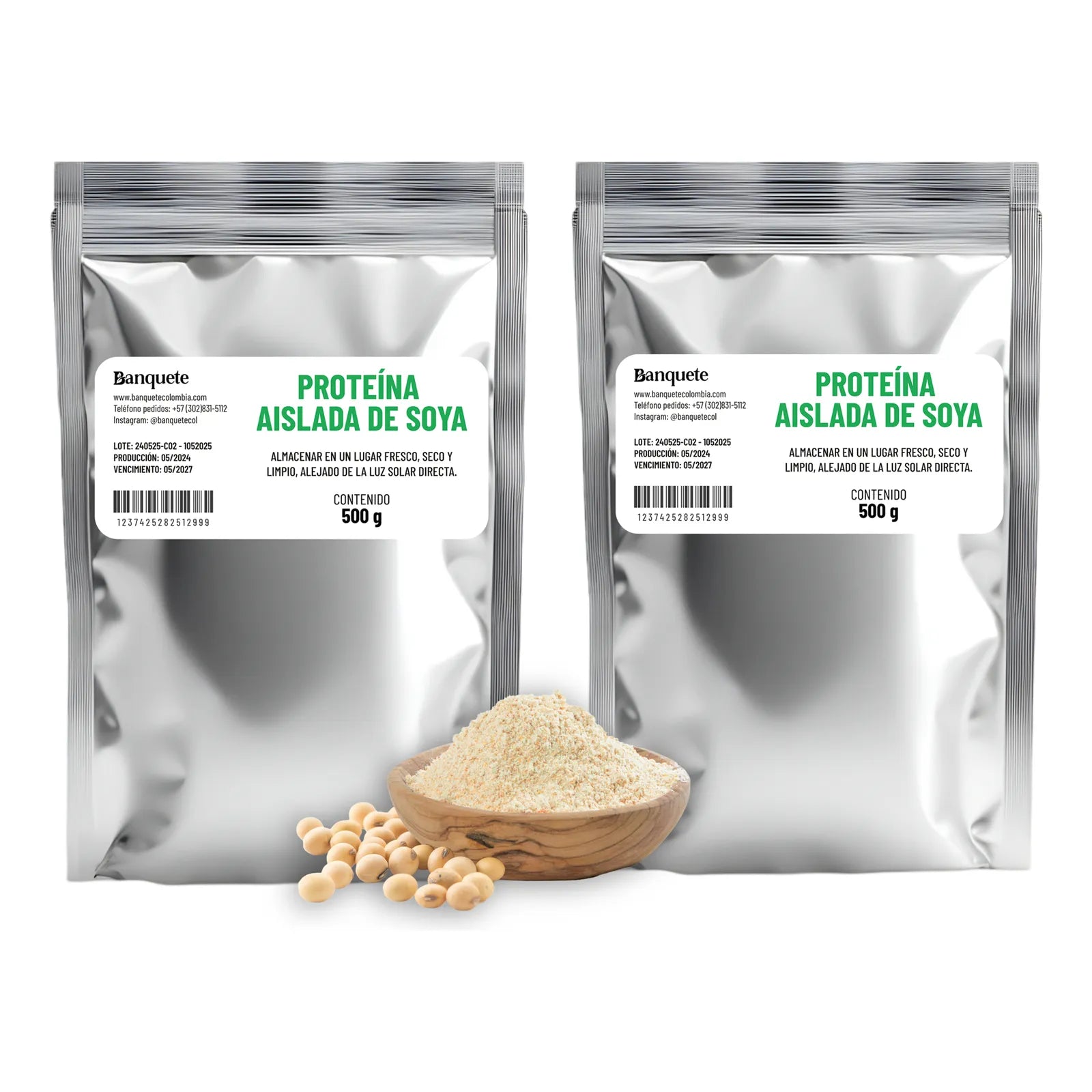 Proteína Aislada De Soya Solae Dupont Supro 500 E 500g Aislado 90 Puro ...