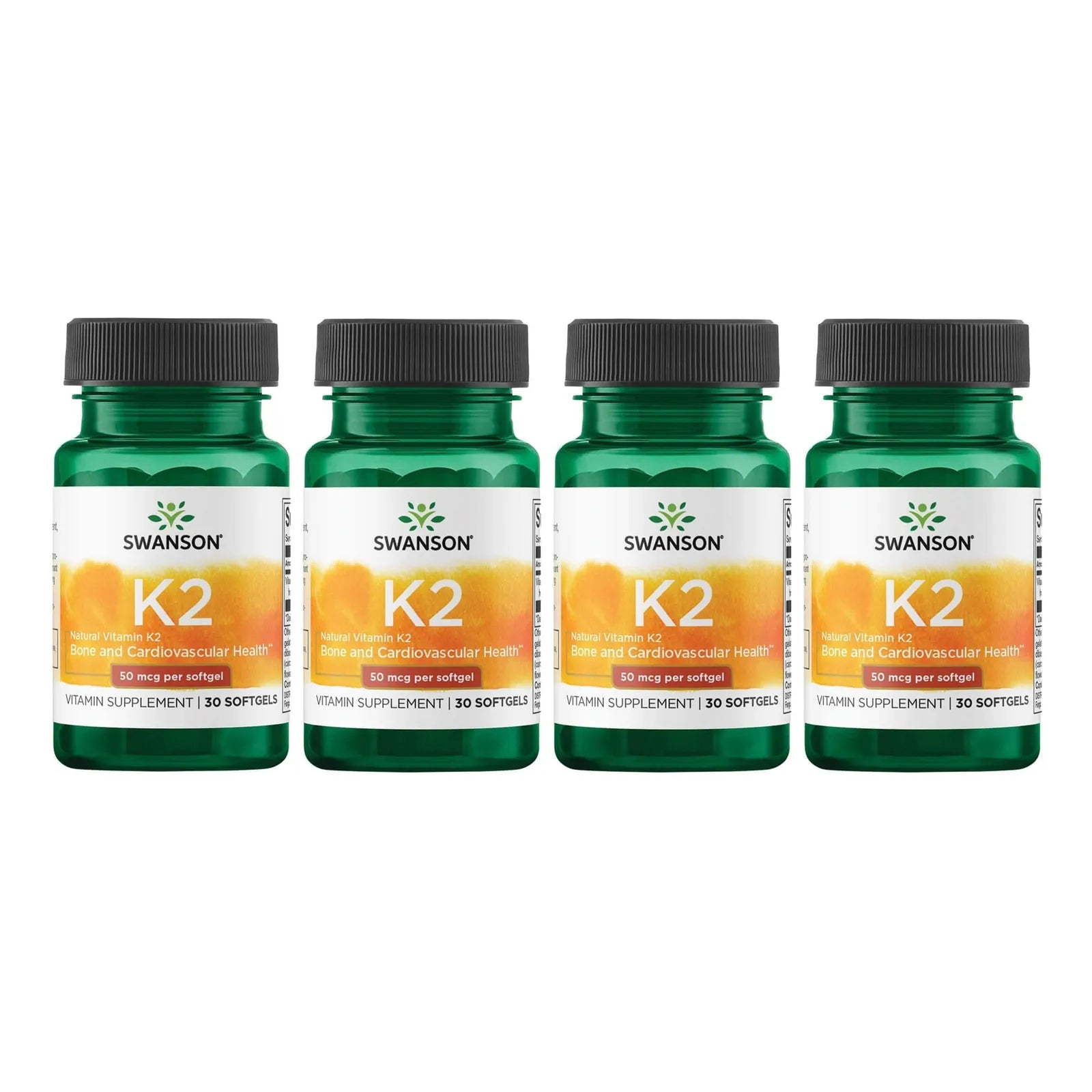 Vitamina K2 Menaquinona-7 Natural 50 Mcg 30 Cápsulas Salud Ósea Y Card ...