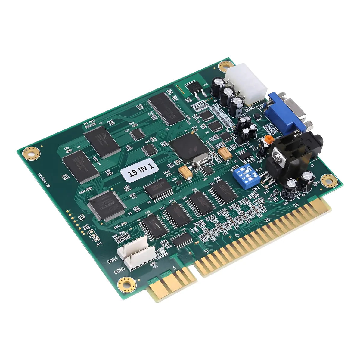 Tablero Multijuegos Arcade 19 En 1 PCB Jamma Múltiples Juegos Clásicos ...