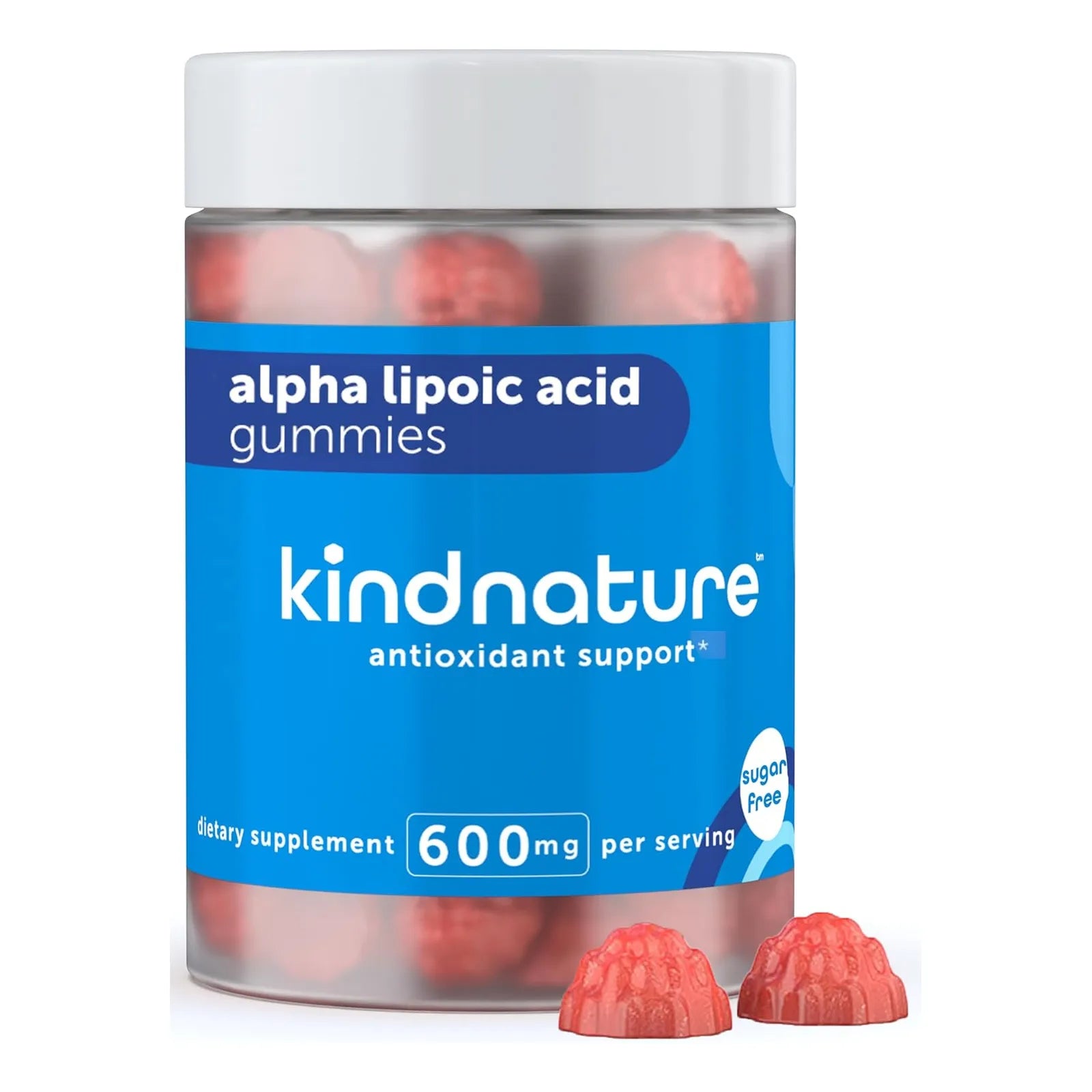 Gomitas De Ácido Alfa Lipoico 600 Mg Veganas Sin Azúcar Sabor Bayas ...