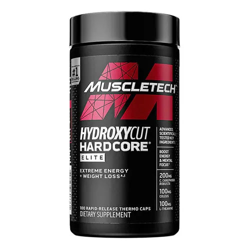 MuscleTech Hydroxycut Hardcore Elite Quemador De Grasa 100 Capsulas Ca ...