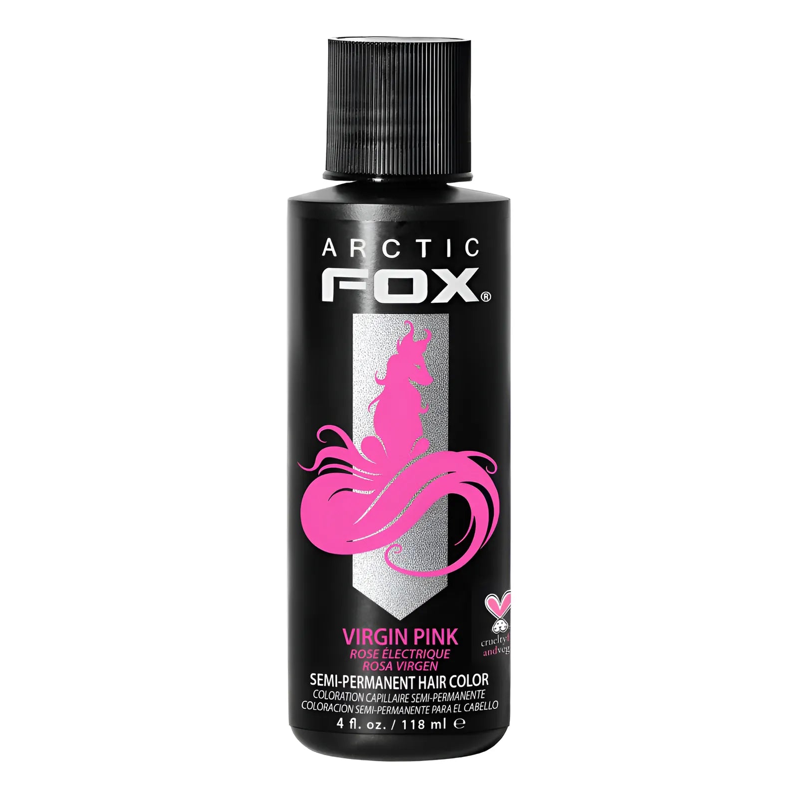 Tinte De Cabello Semipermanente Arctic Fox Virgin Pink 118 Ml Vegano Y ...