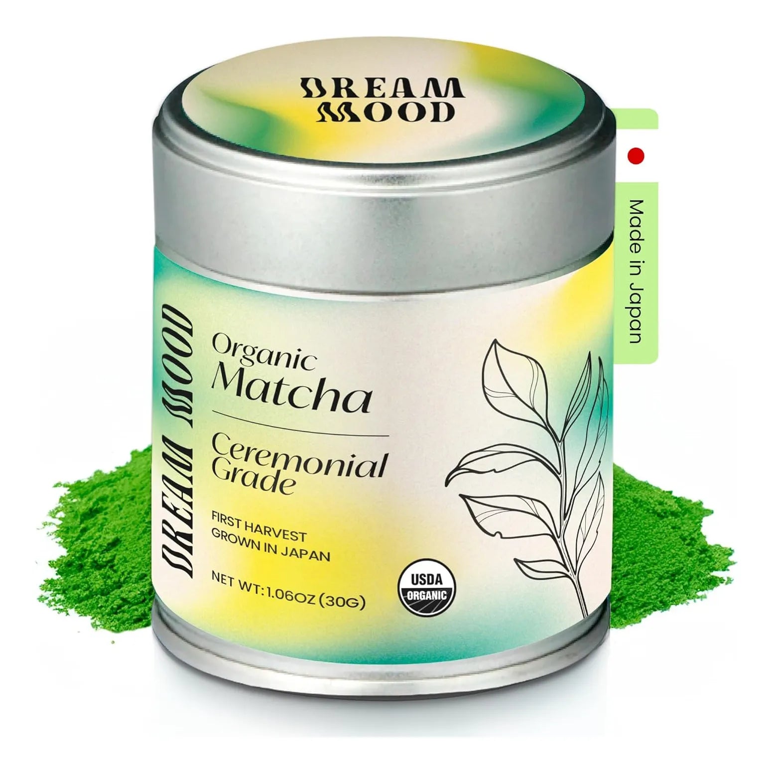 Té Verde Matcha Orgánico Premium En Polvo Grado Ceremonial Cero Azúcar ...