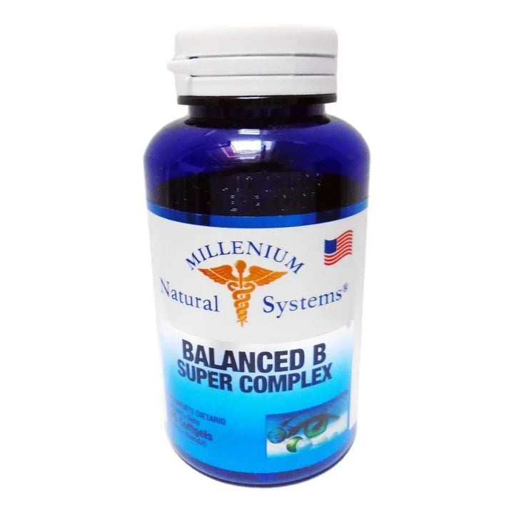 Balanced B Complejo B Complex Super Complex 100 Capsulas Suplemento Vi ...