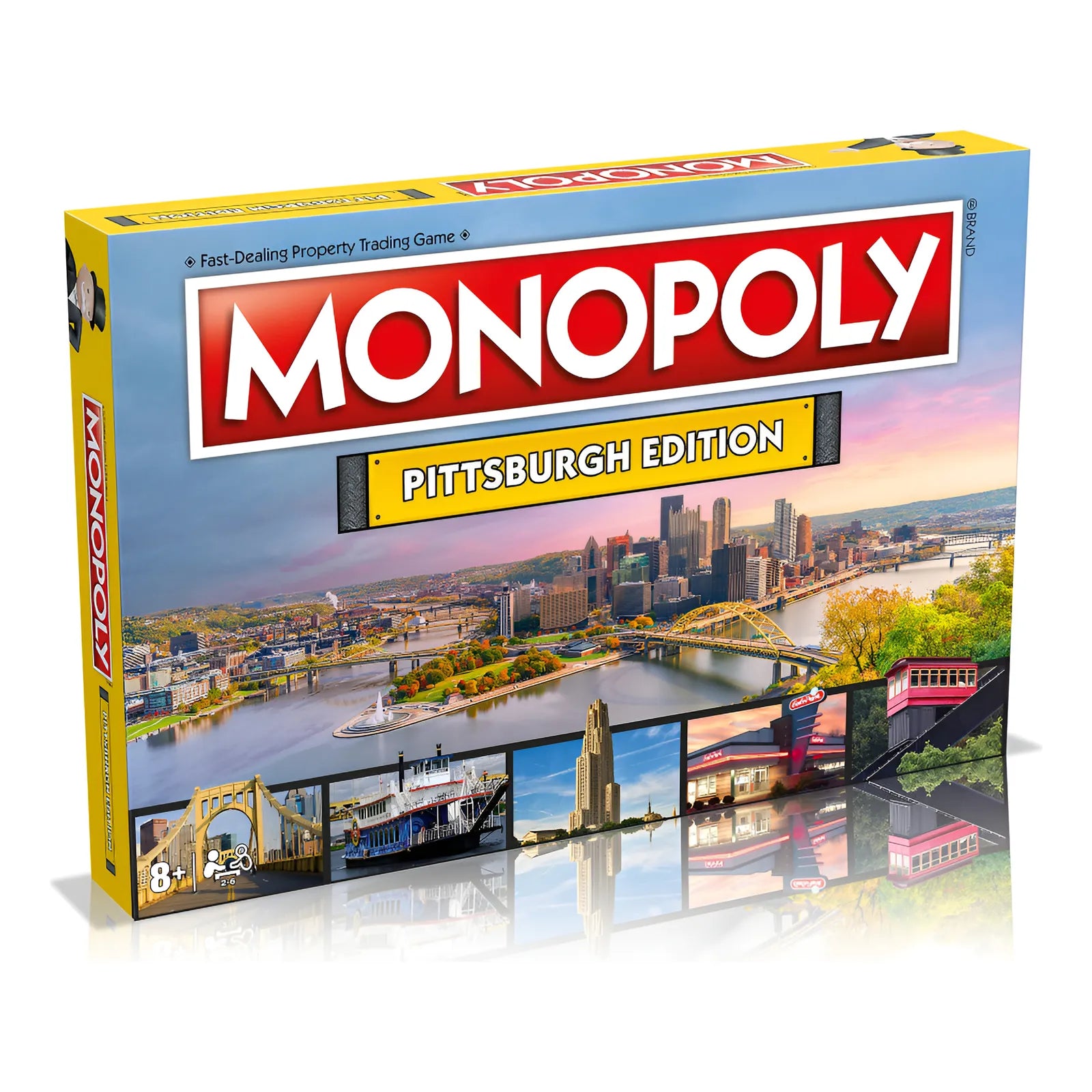 Juego De Mesa Monopoly Edicion Pittsburgh 2 A 6 Jugadores Familiar Est ...