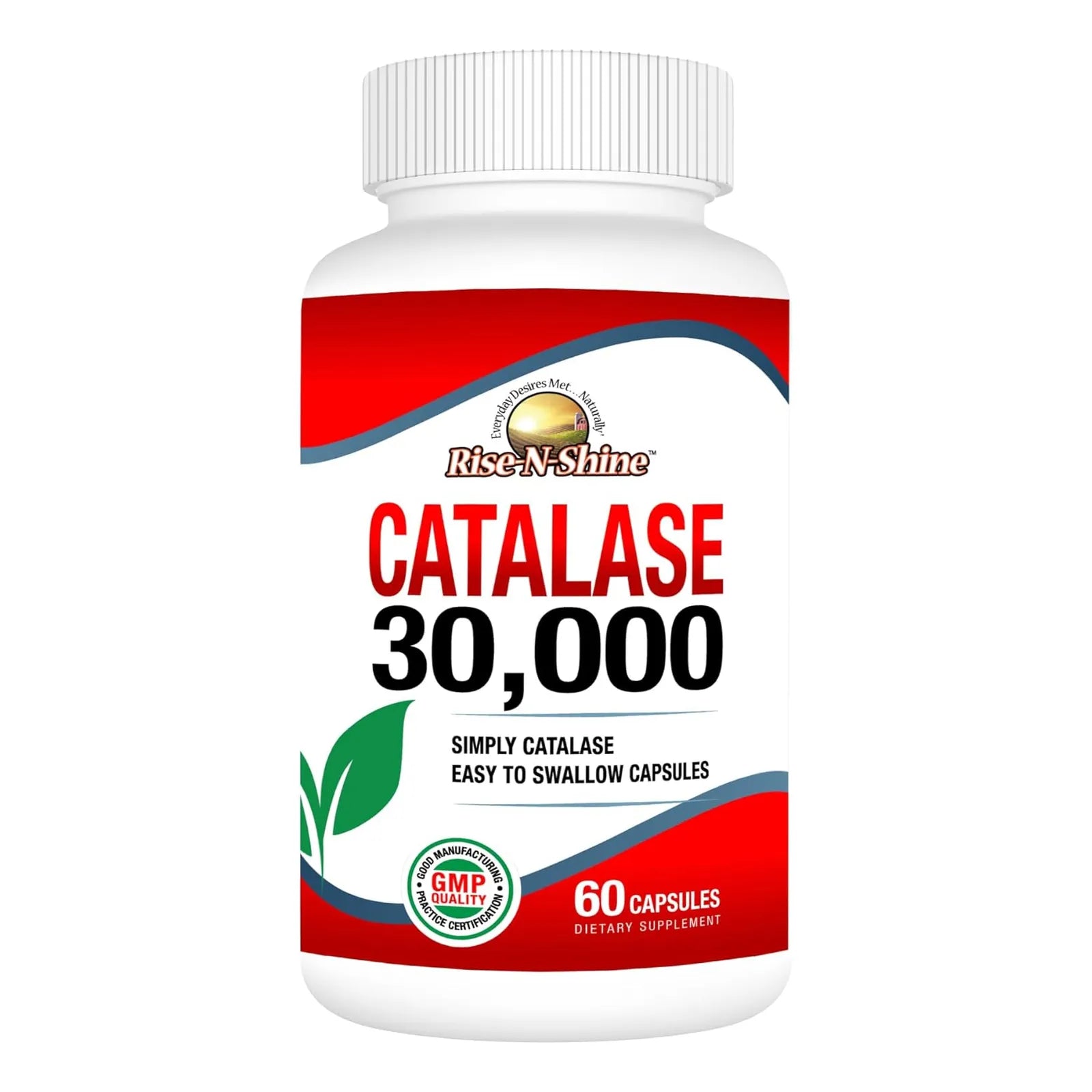 Catalasa 30000 Unidades Enzima Antioxidante Cabello Fuerte 60 Capsulas ...