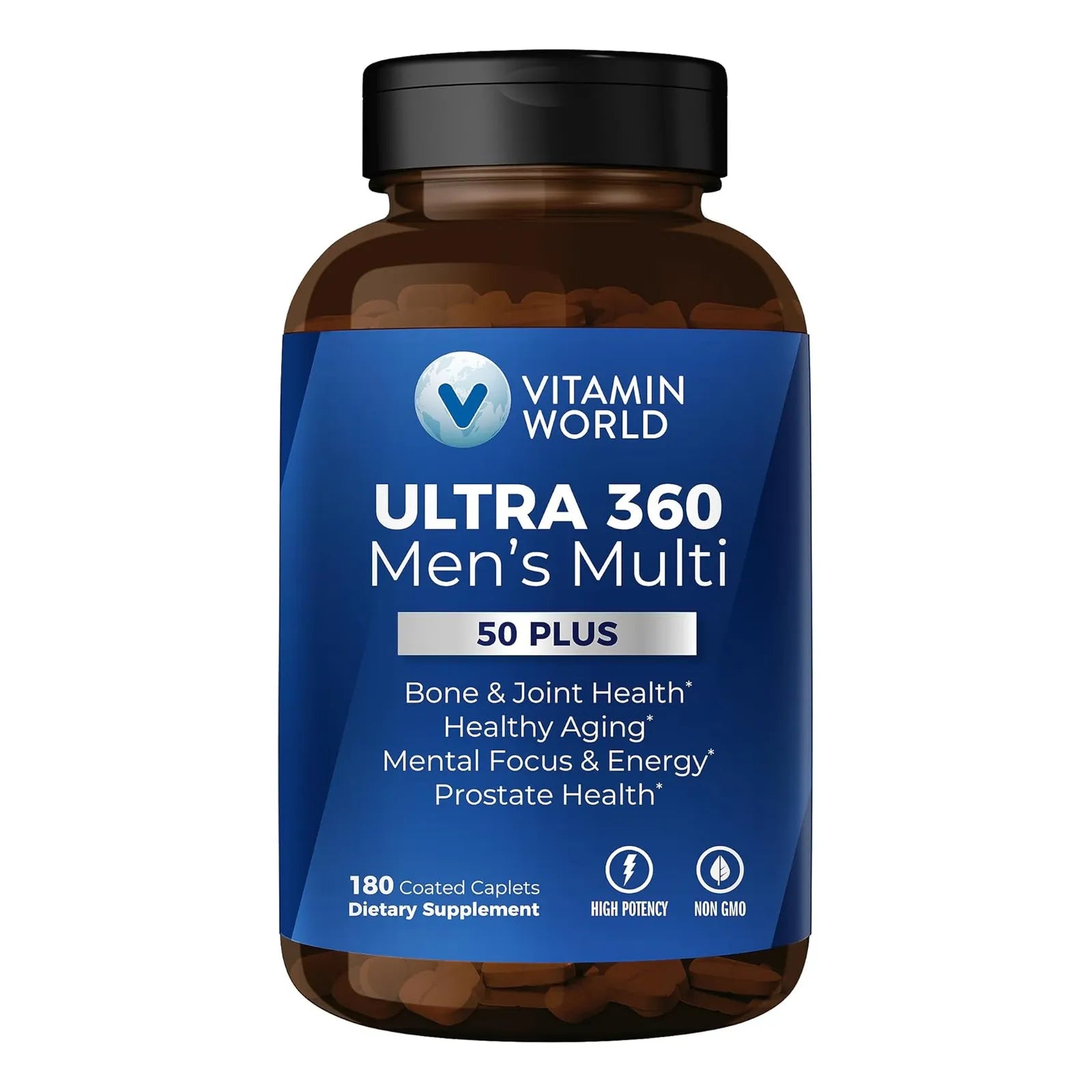 Multivitaminico Ultra 360 Hombres 50 Plus Con Vitaminas A C D E Zinc S ...