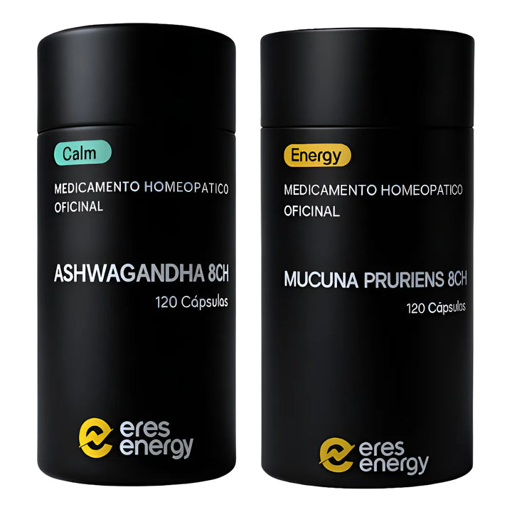 Kit Bienestar Integral Ashwagandha Y Mucuna 240 Capsulas Vegano Energi ...