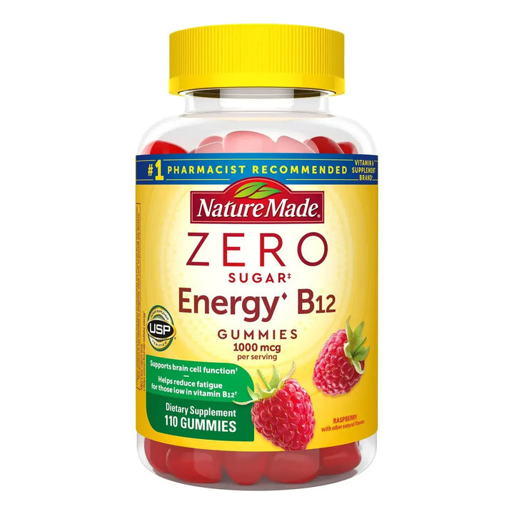 Gomas Energy Nature Made Vitamina B12 1000 Ml Energía Diaria ...