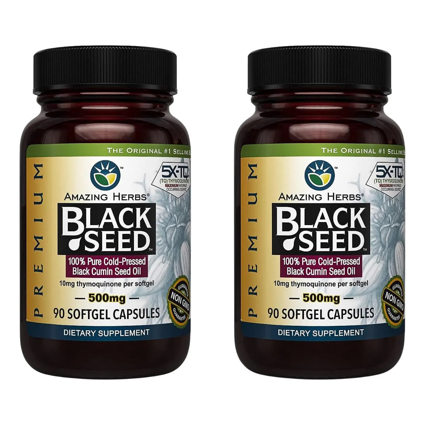 Aceite De Semillas Negras En Capsulas 90 Unidades Refuerzo Inmunologic ...