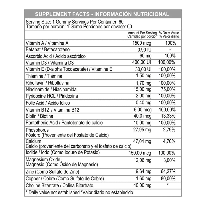Vitaton Kids 60 Gomas Multivitamínico Infantil Healthy America Supleme ...