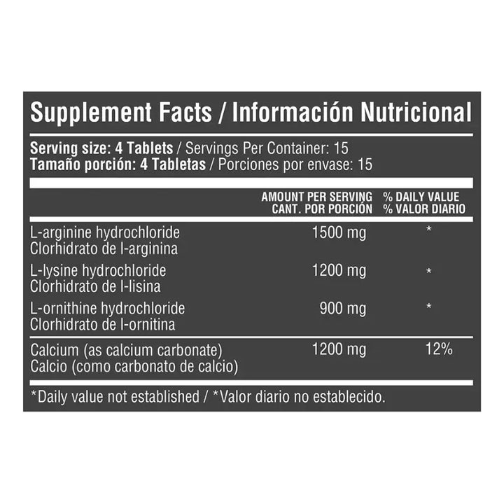 Triple Amino 60 Caplets Healthy Sin Sabor Suplemento Dietario Aminoáci ...