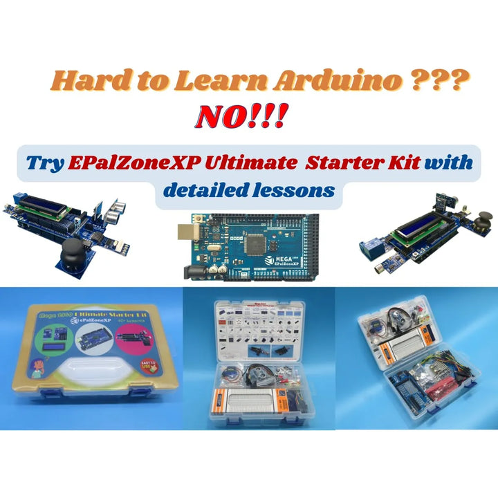 Kit De Inicio Ultimate Mega R3 Starter Kit Mega 2560 Compatible Arduin ...