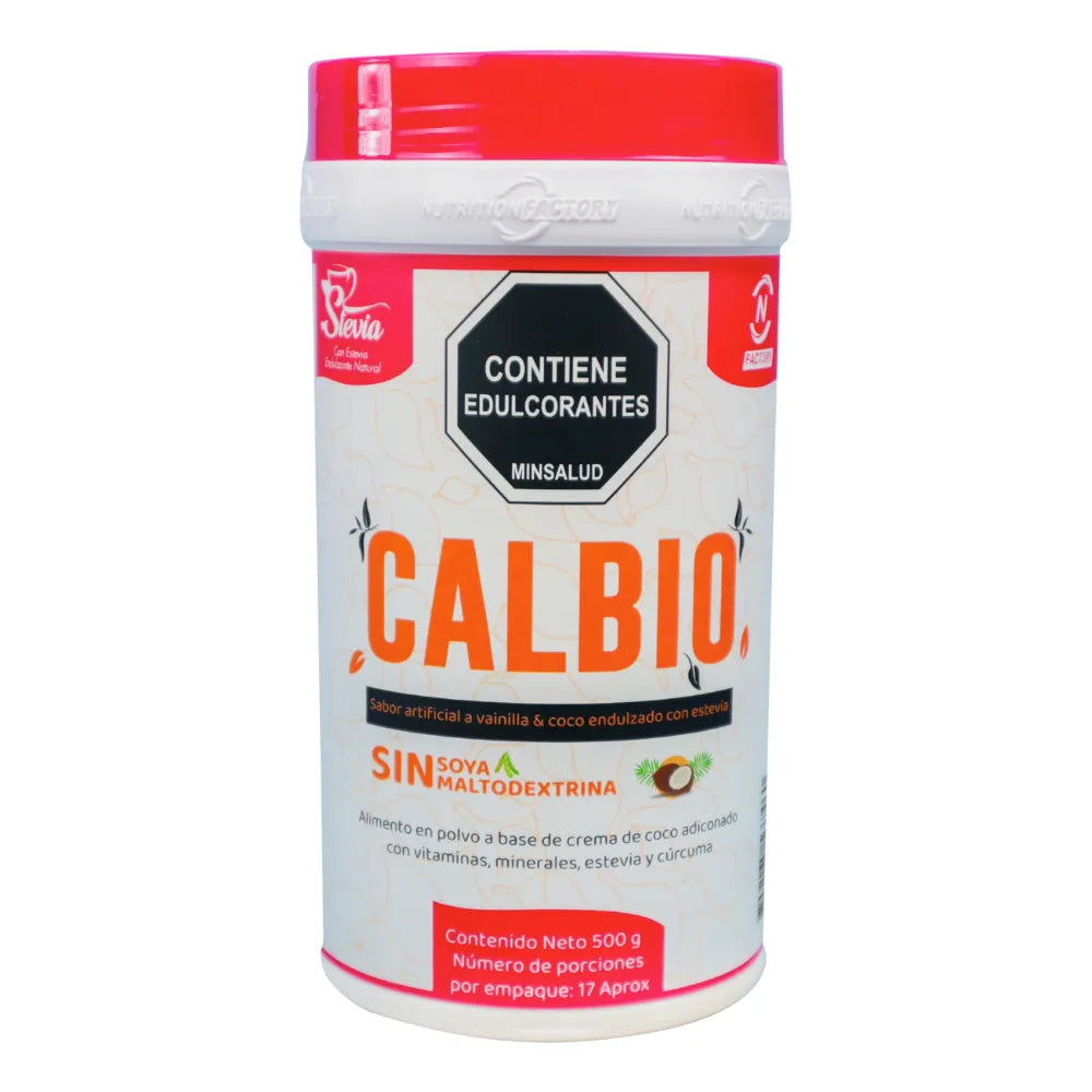 Batido En Polvo Cal Bio Nutrition Factory Vainilla Coco Con Curcuma Su ...
