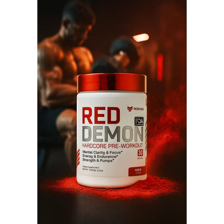 Red Demon Pre Workout Natural Red Force Suplemento Deportivo Energía Y ...