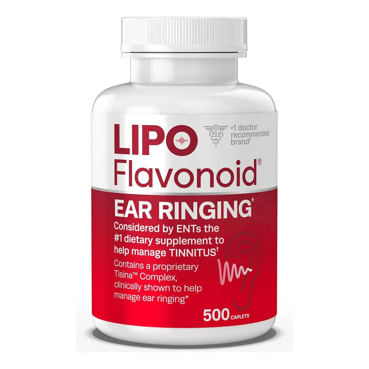 Lipo Flavonoid Plus Suplemento Salud Del Oido 500 Capsulas Alivio Tinn ...