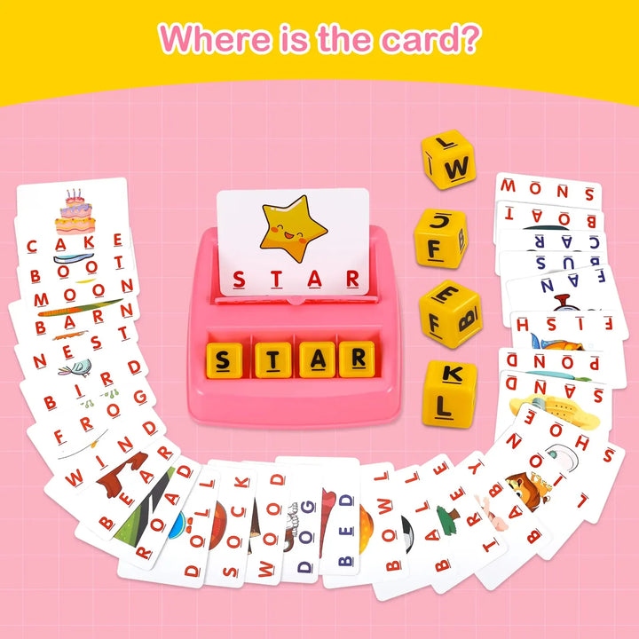 Juego De Letras Alfabeto Educativo Fenikso Reconocimiento De Colores C ...