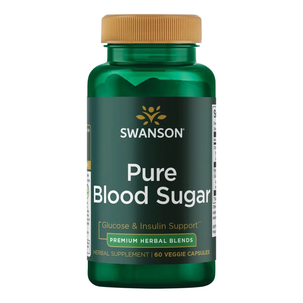 Control Natural De Azucar En Sangre 60 Capsulas Vegetales Swanson Pure ...
