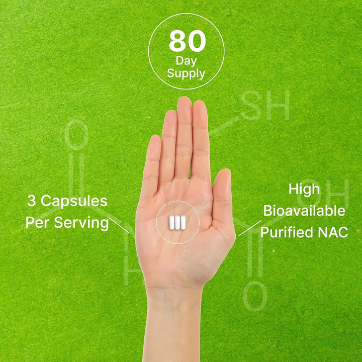 Nac N-Acetil Cisteína 1000 Mg Con Glutatión Reducido 240 Cápsulas Deal ...